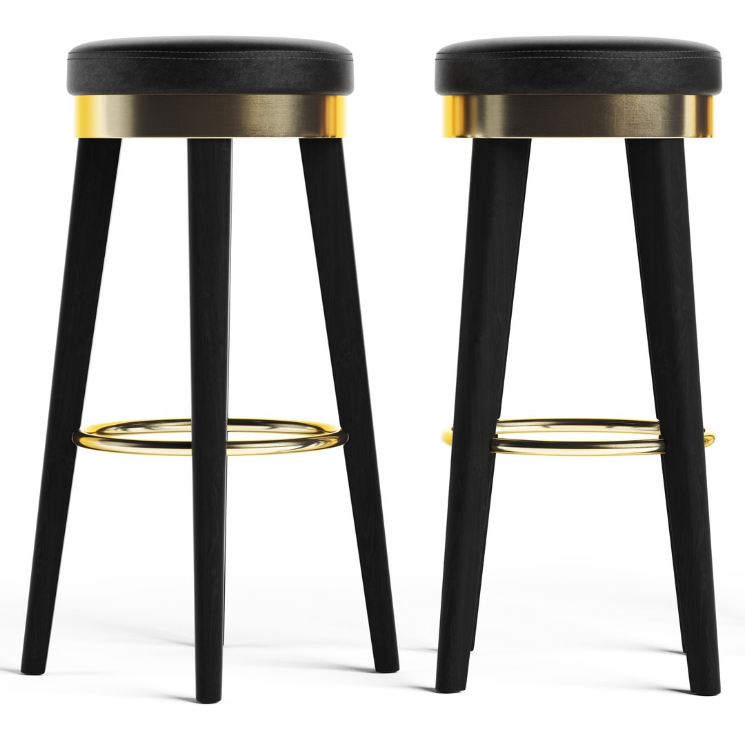 3D Cult Living Fusion Bar Stool model - TurboSquid 2173422