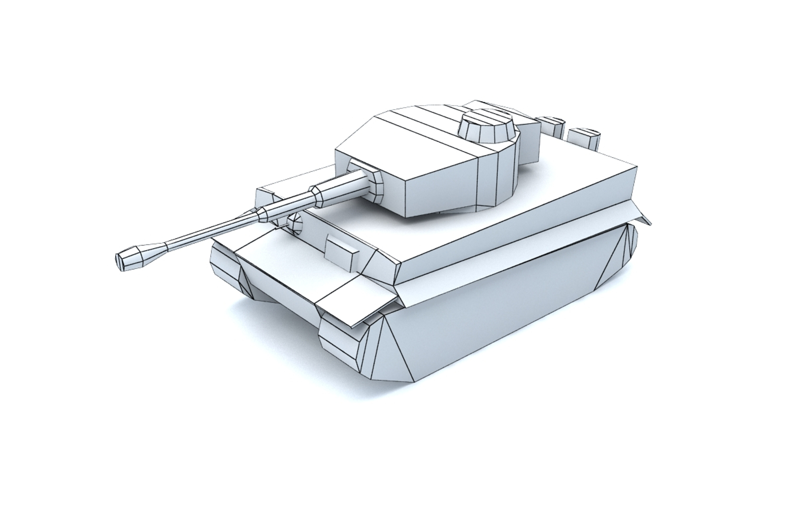 Ww Ii German Tank Obj