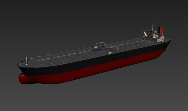 3d oil tank ship model
