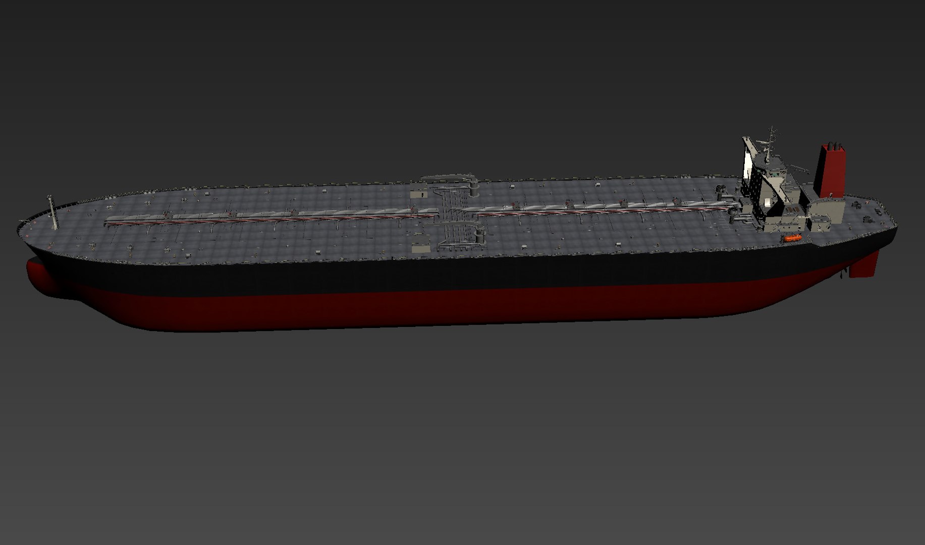 3d Oil Tank Ship Model