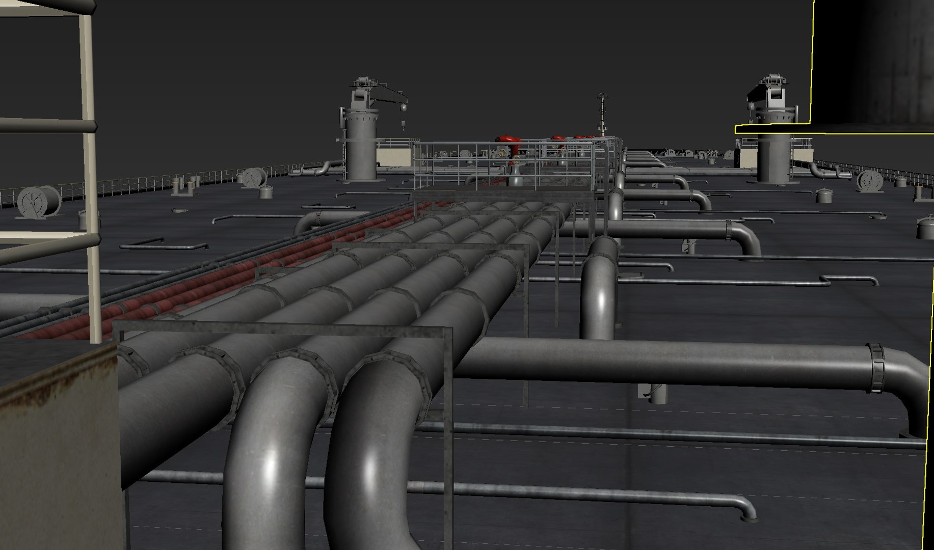 3d Oil Tank Ship Model