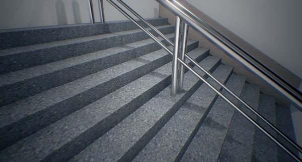 3ds max stairs