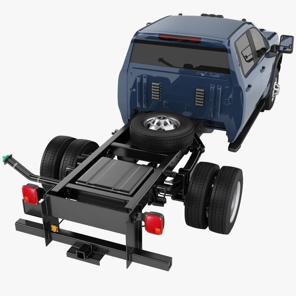 modelo 3d Chevrolet Silverado 3500 HD 2021 Chasis 03 - TurboSquid 1782362