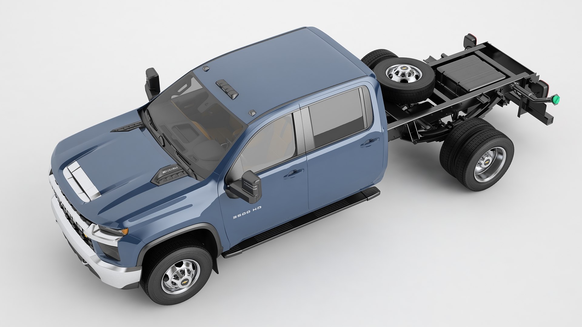 3D Model Chevrolet Silverado 3500 HD 2021 Chassis 03 - TurboSquid 1782362