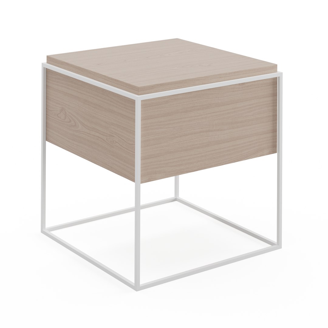Monolit Bedside Table Model - TurboSquid 2035714