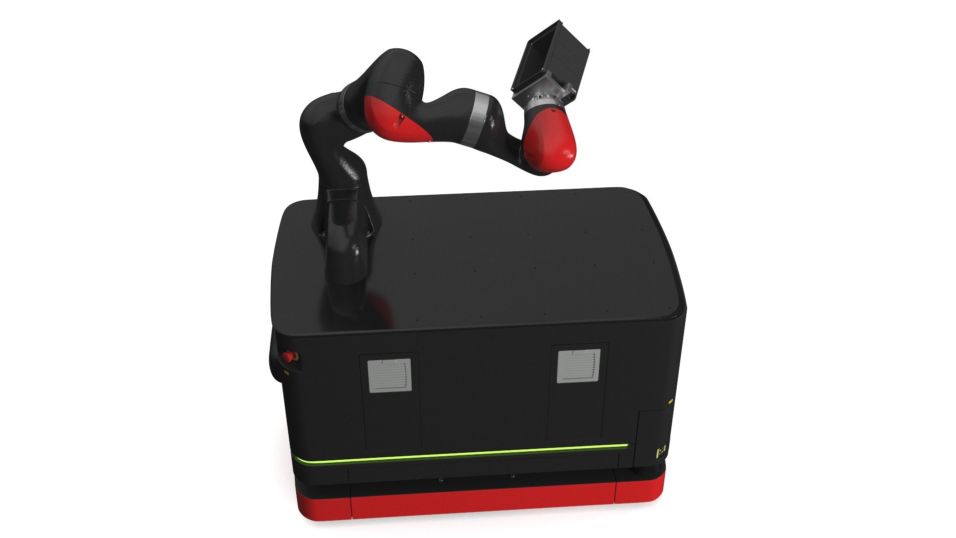 Mobile Robot Hand With Special Box Rigged 3D Model - TurboSquid 2288099