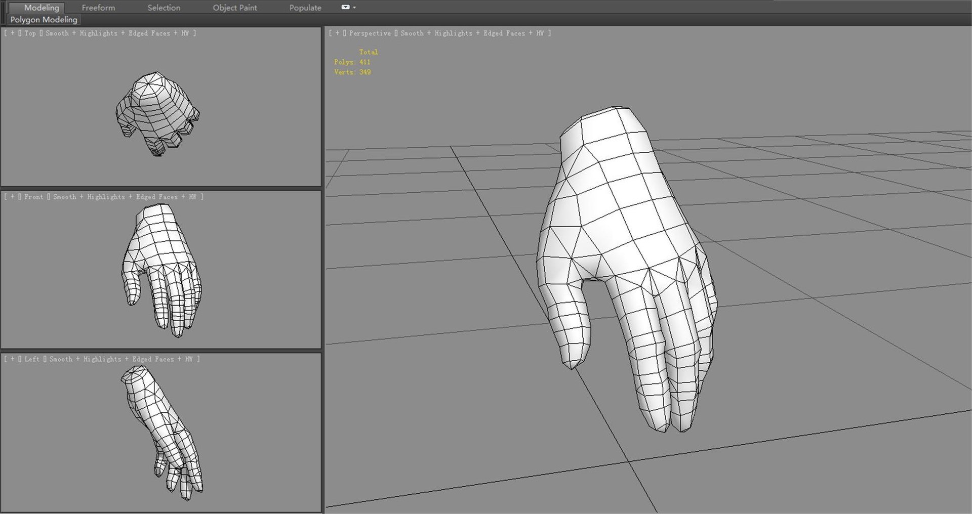 3D The Left Hand - TurboSquid 2276895