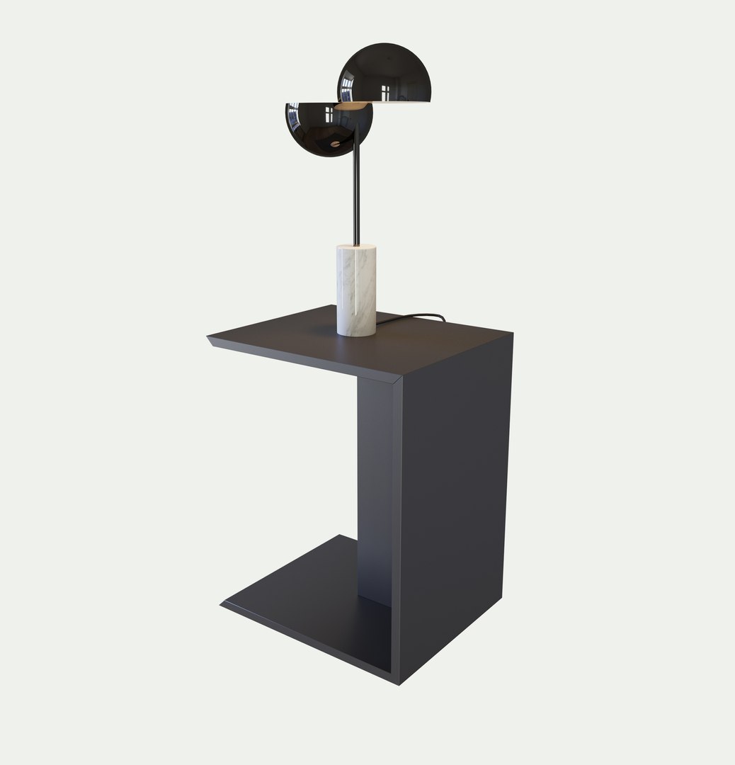 Flexform Isabel Bed Table 3D - TurboSquid 1264760