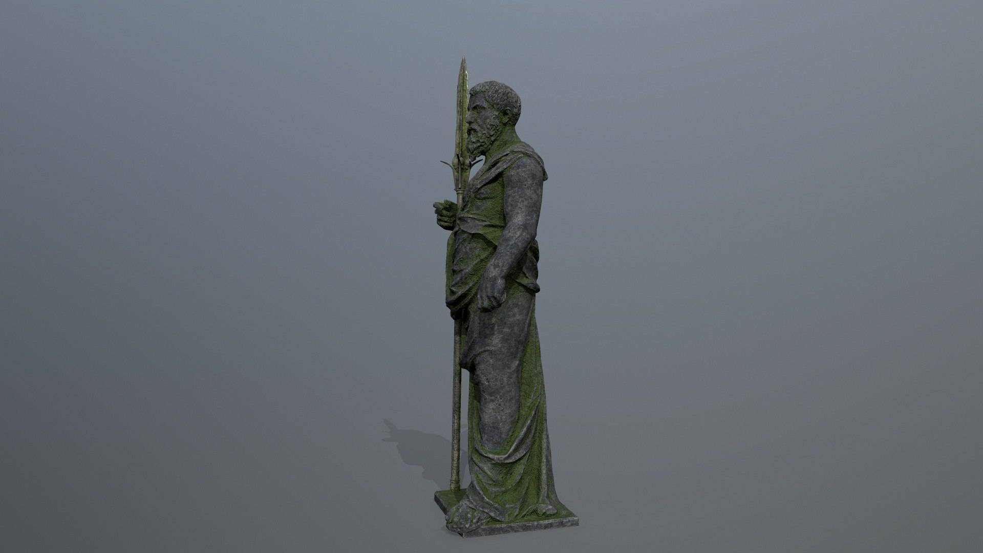 3D Man Statue Model - TurboSquid 2369607