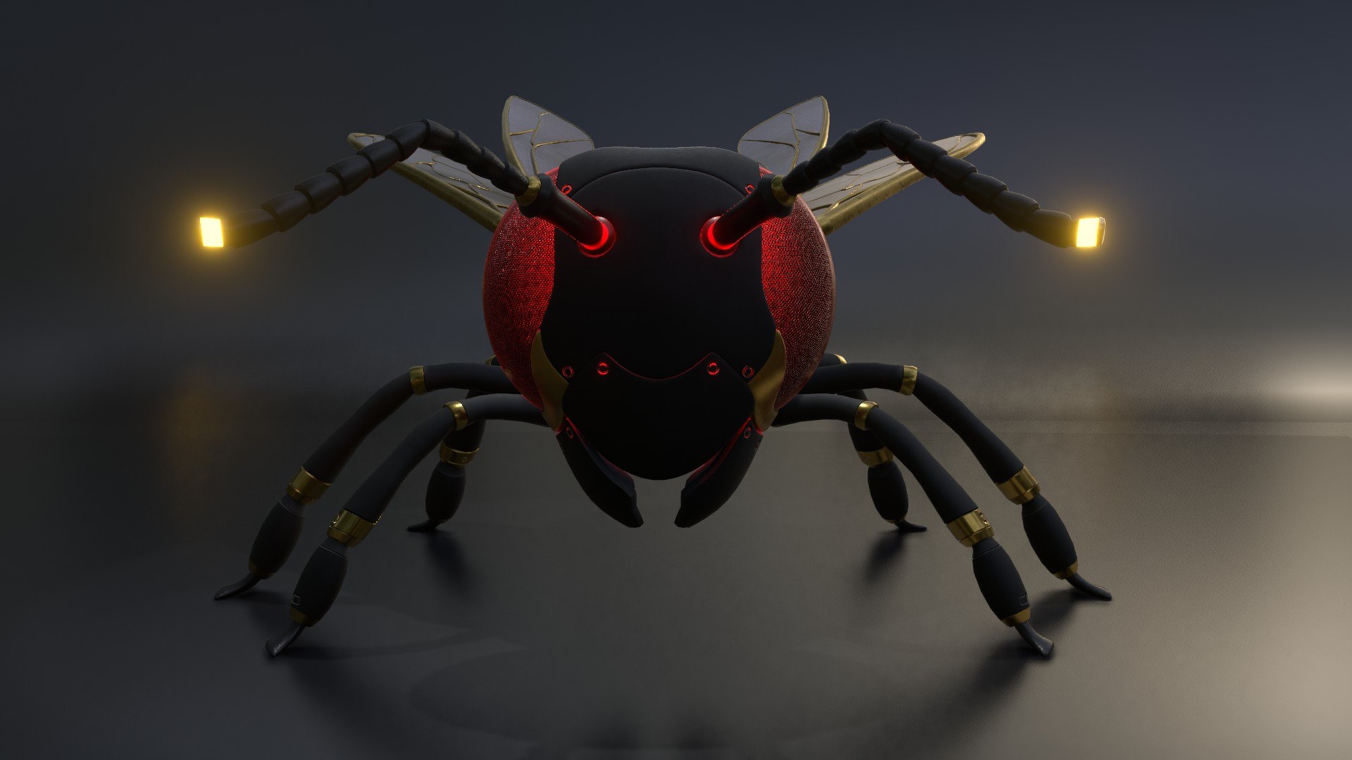 Mecha Honey Bee 3D Model - TurboSquid 2138243