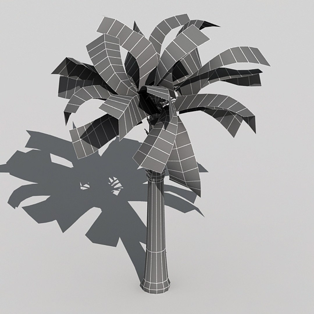 3d Palm Tree Model