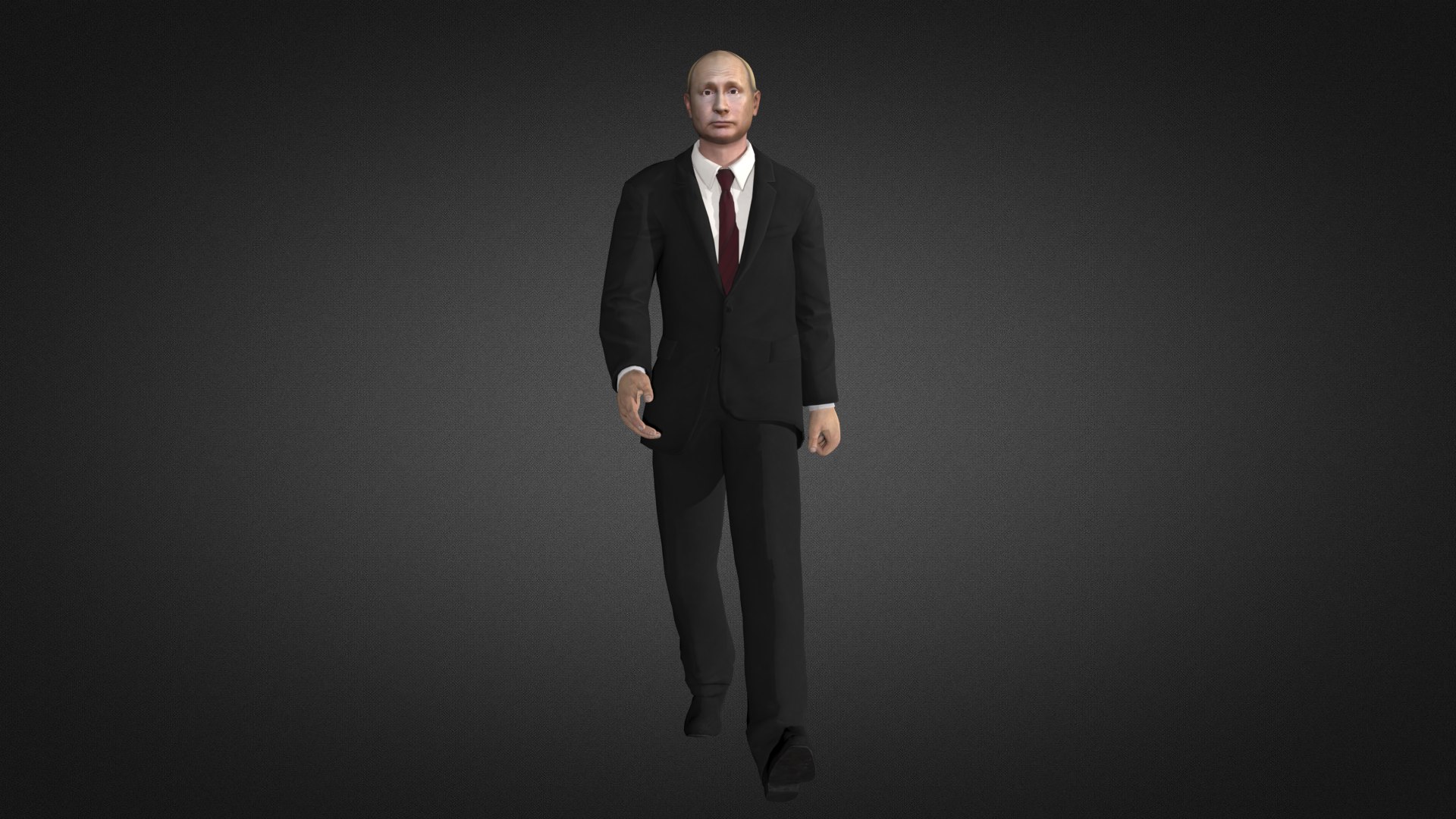 Putin Vladimir Putin 3D Character Low-poly 3D Model Model - TurboSquid ...