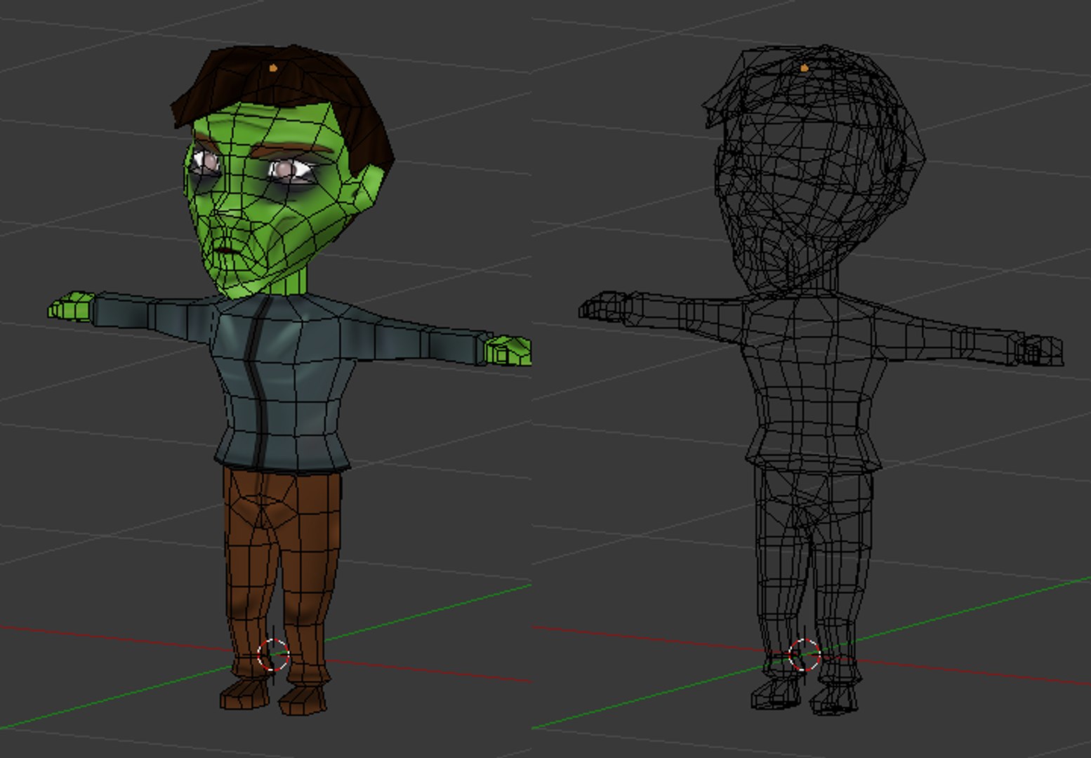 maya zombie cartoon