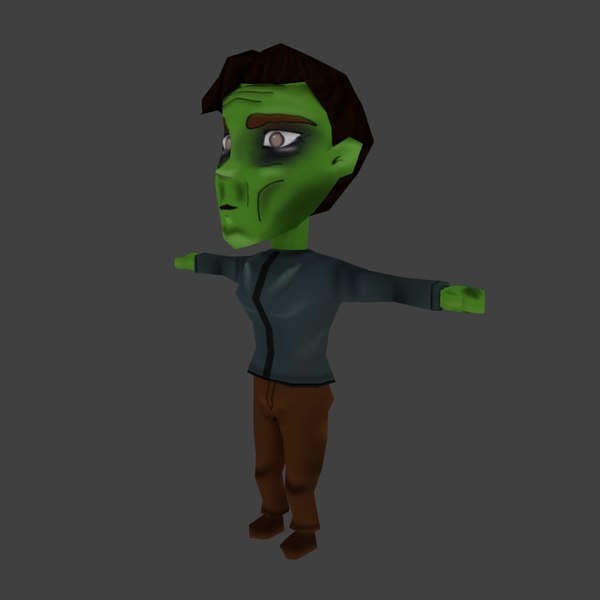 maya zombie cartoon