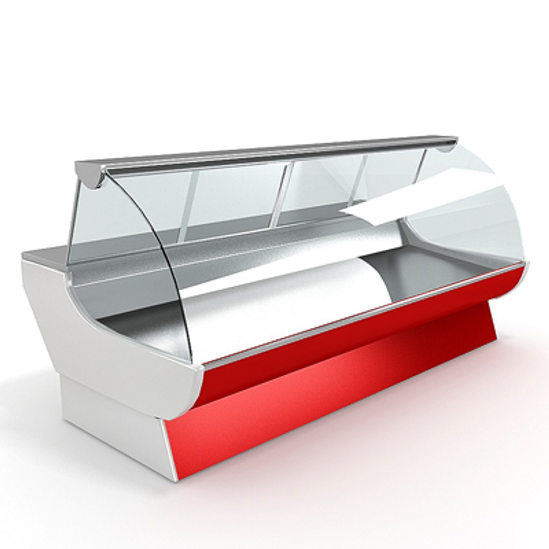 Display Freezer 3d Model