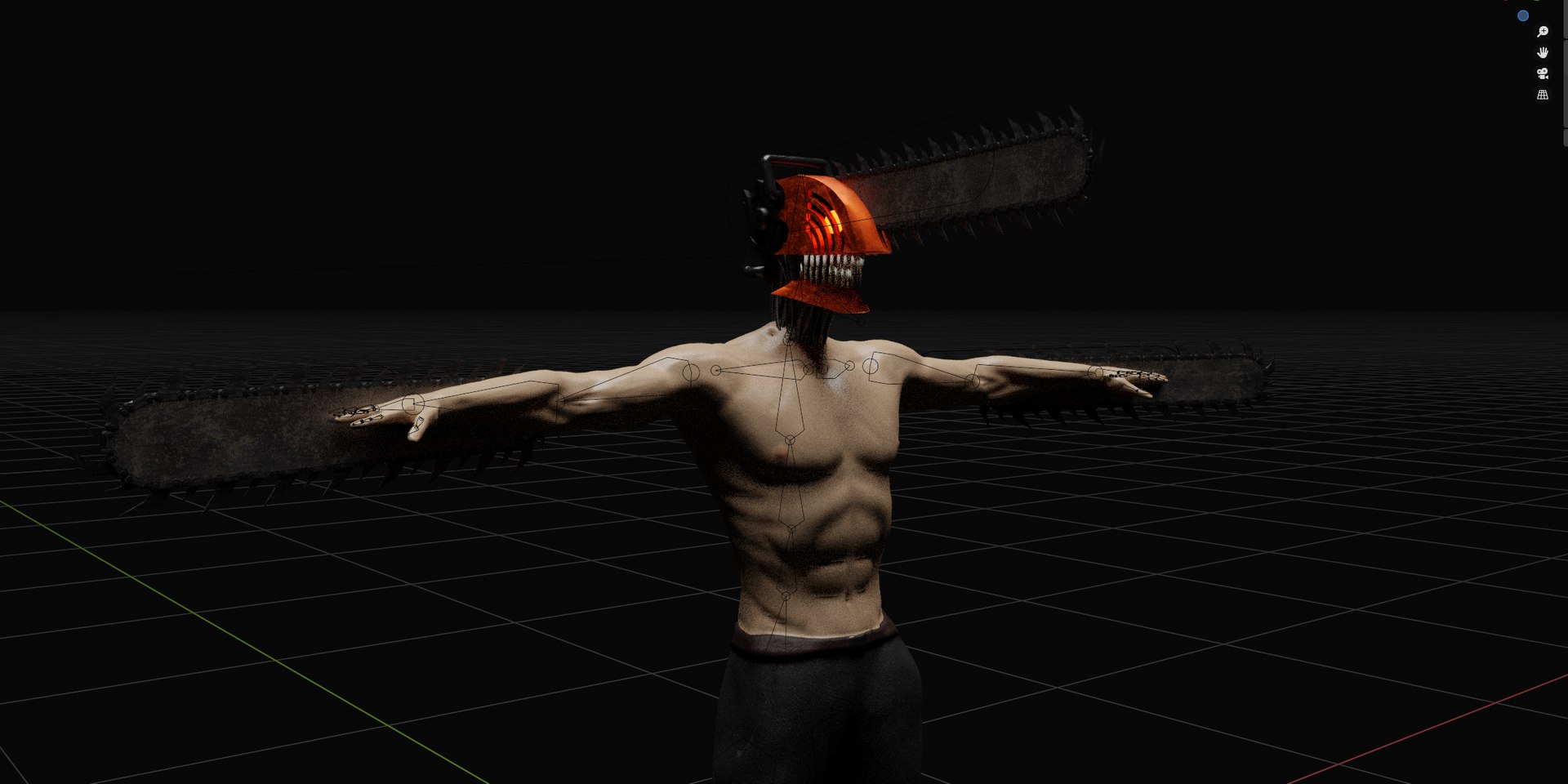 CHAINSAW MAN - Denji Model Model - TurboSquid 2034299