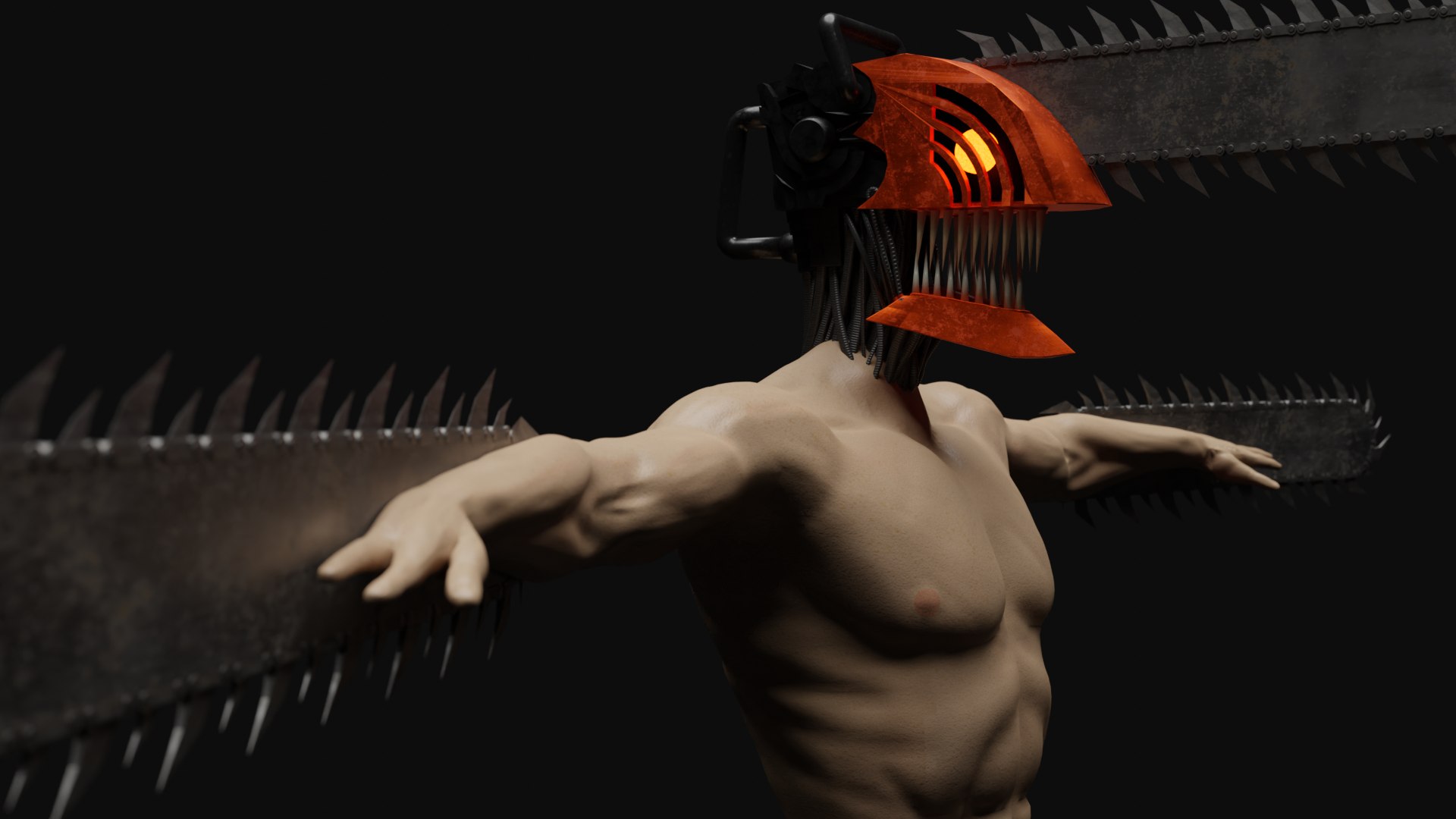CHAINSAW MAN - Denji Model Model - TurboSquid 2034299