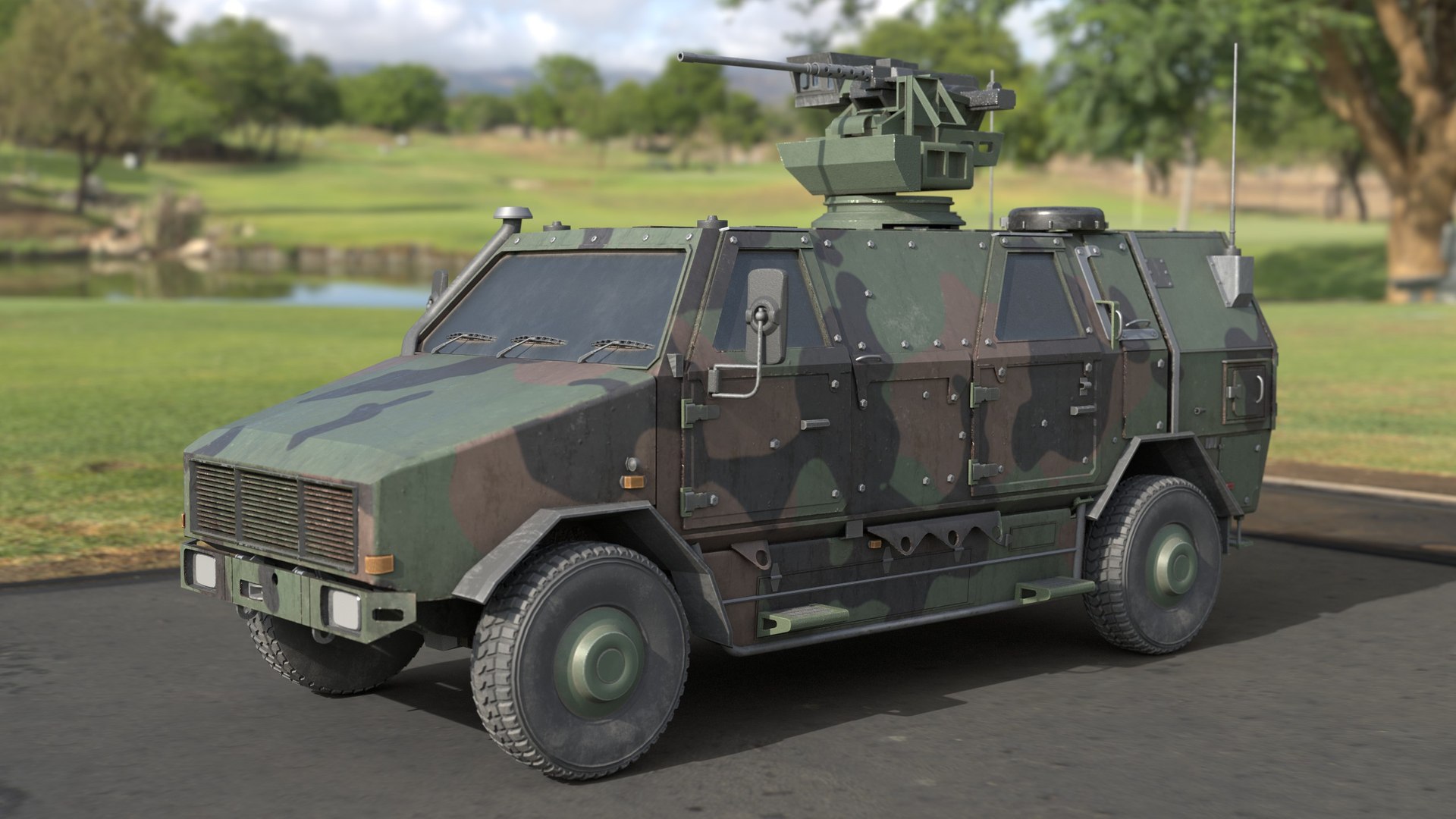 3D ATF Dingo 2 Infantry Mobility Vehicle Model - TurboSquid 2241182
