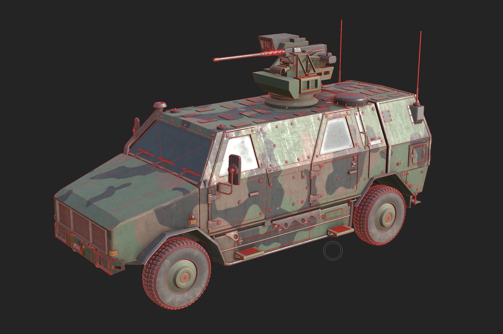 3D ATF Dingo 2 Infantry Mobility Vehicle Model - TurboSquid 2241182