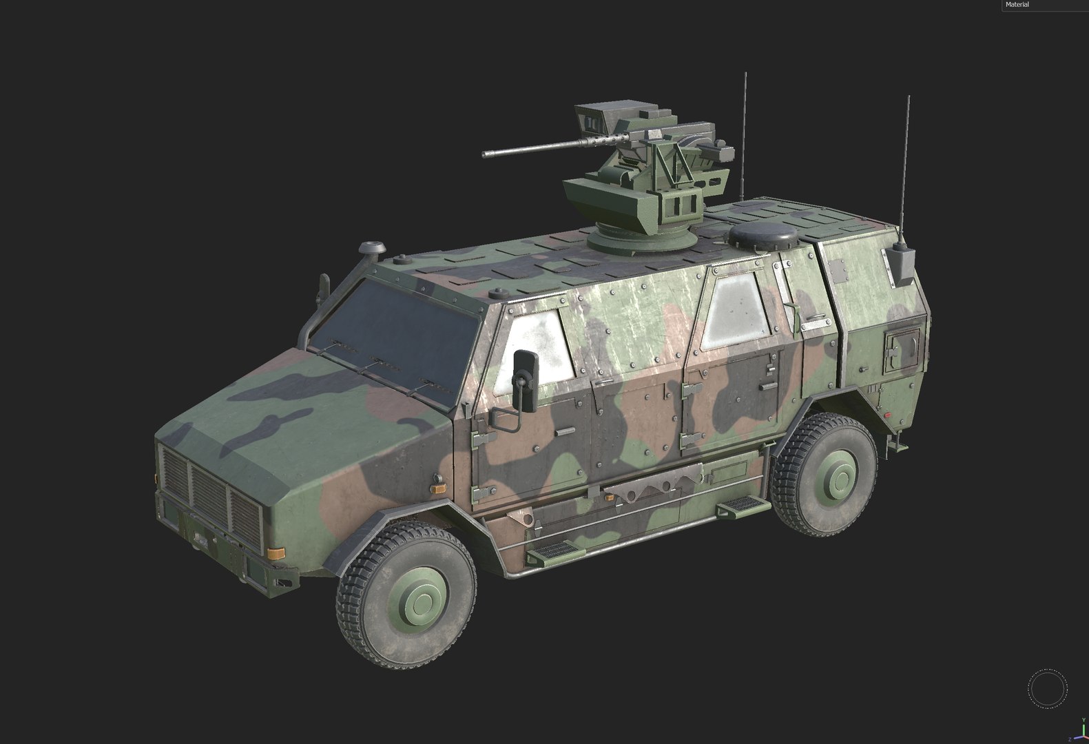 3D ATF Dingo 2 Infantry Mobility Vehicle Model - TurboSquid 2241182