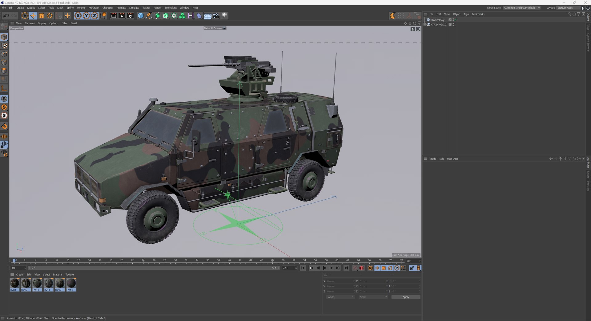 3D ATF Dingo 2 Infantry Mobility Vehicle Model - TurboSquid 2241182