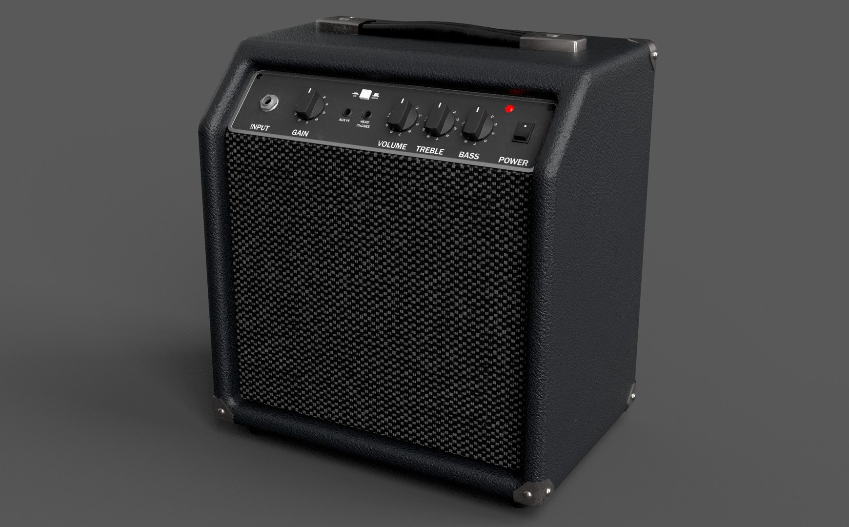 Guitar Amplifier 3D Model - TurboSquid 1907430