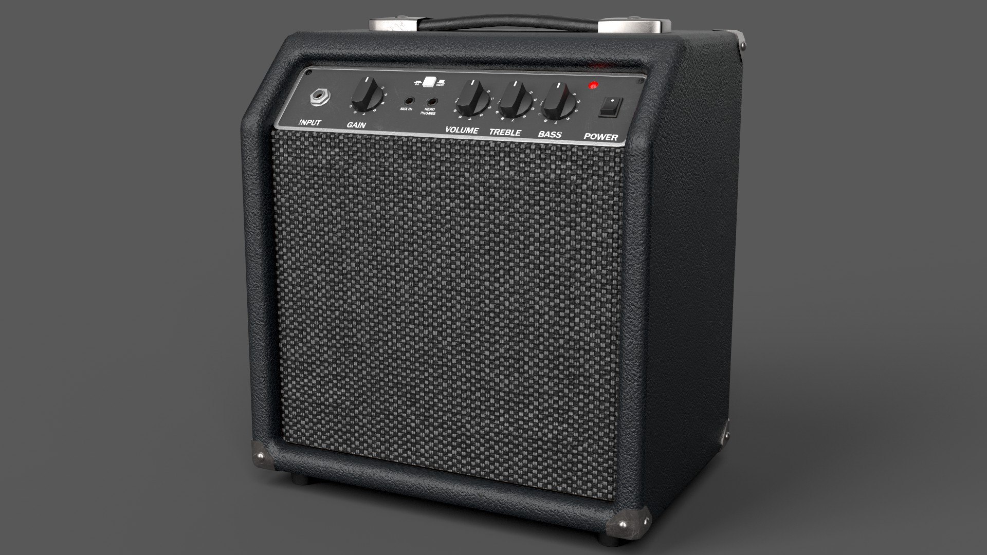 Guitar Amplifier 3D Model - TurboSquid 1907430