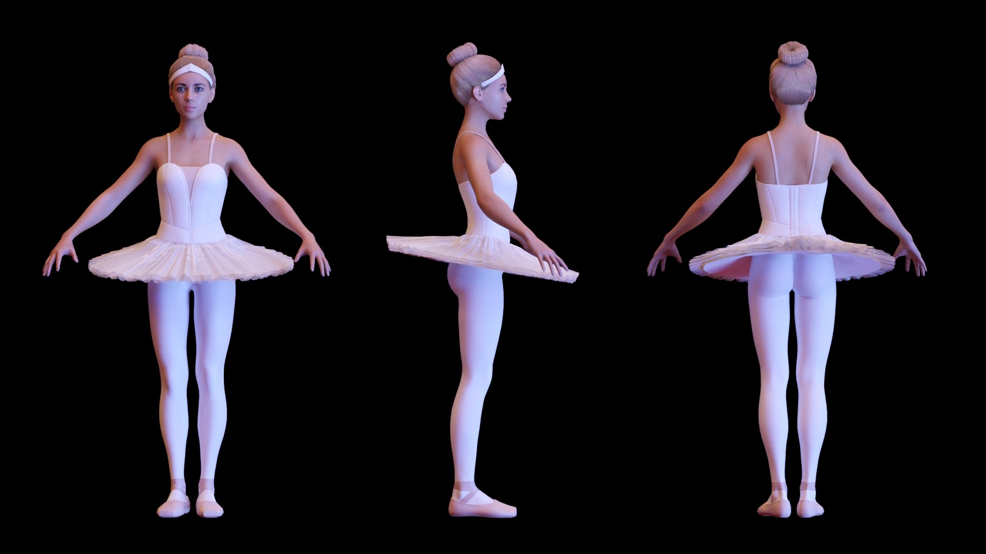 Ballerina 3D - TurboSquid 2055024