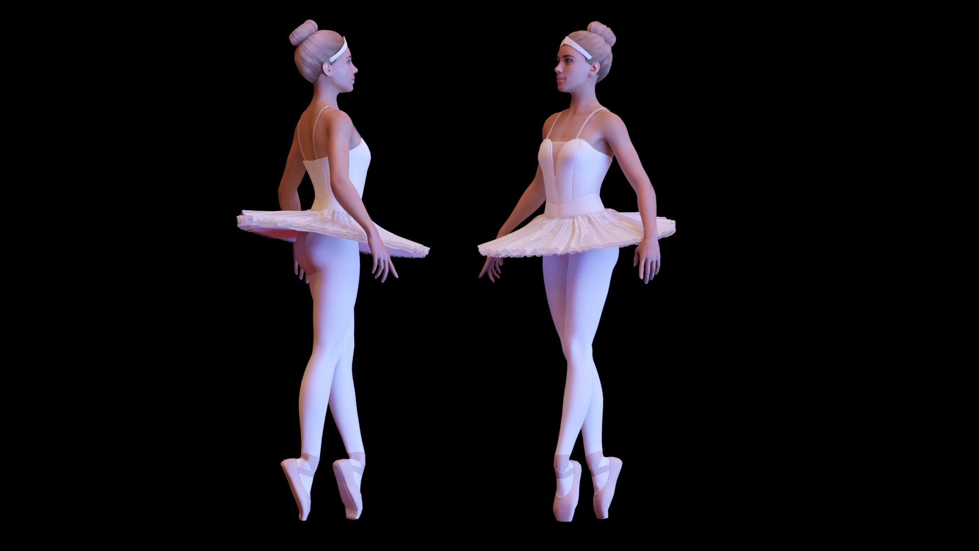 Ballerina 3D - TurboSquid 2055024