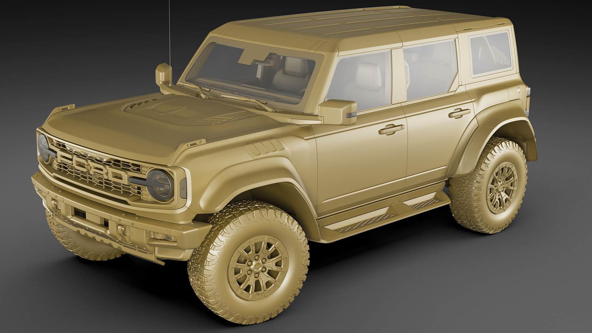 3D Ford Bronco Raptor 2022 model - TurboSquid 1905876