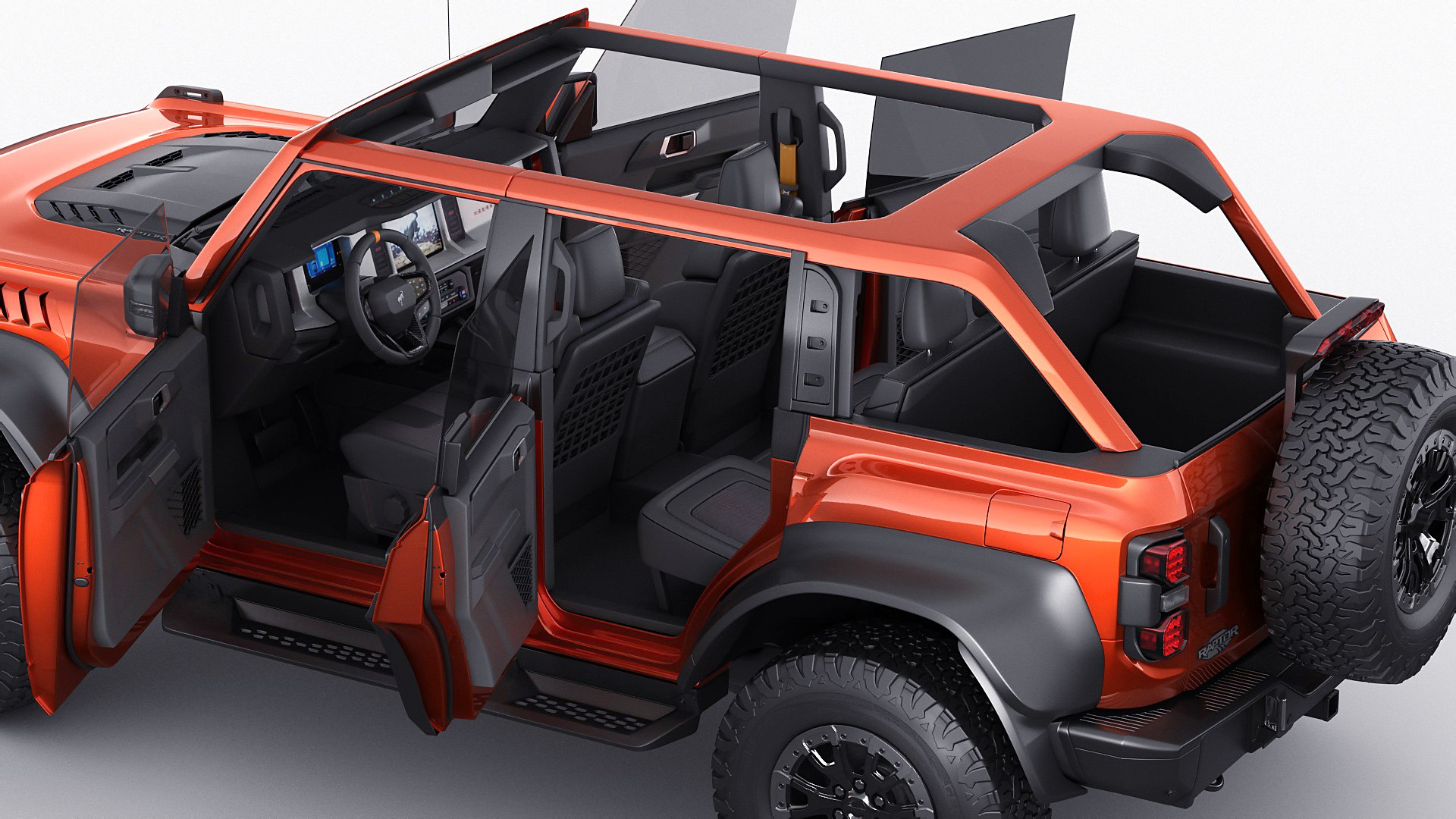 3D Ford Bronco Raptor 2022 Model - TurboSquid 1905876
