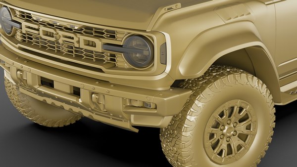 3D Ford Bronco Raptor 2022 model - TurboSquid 1905876