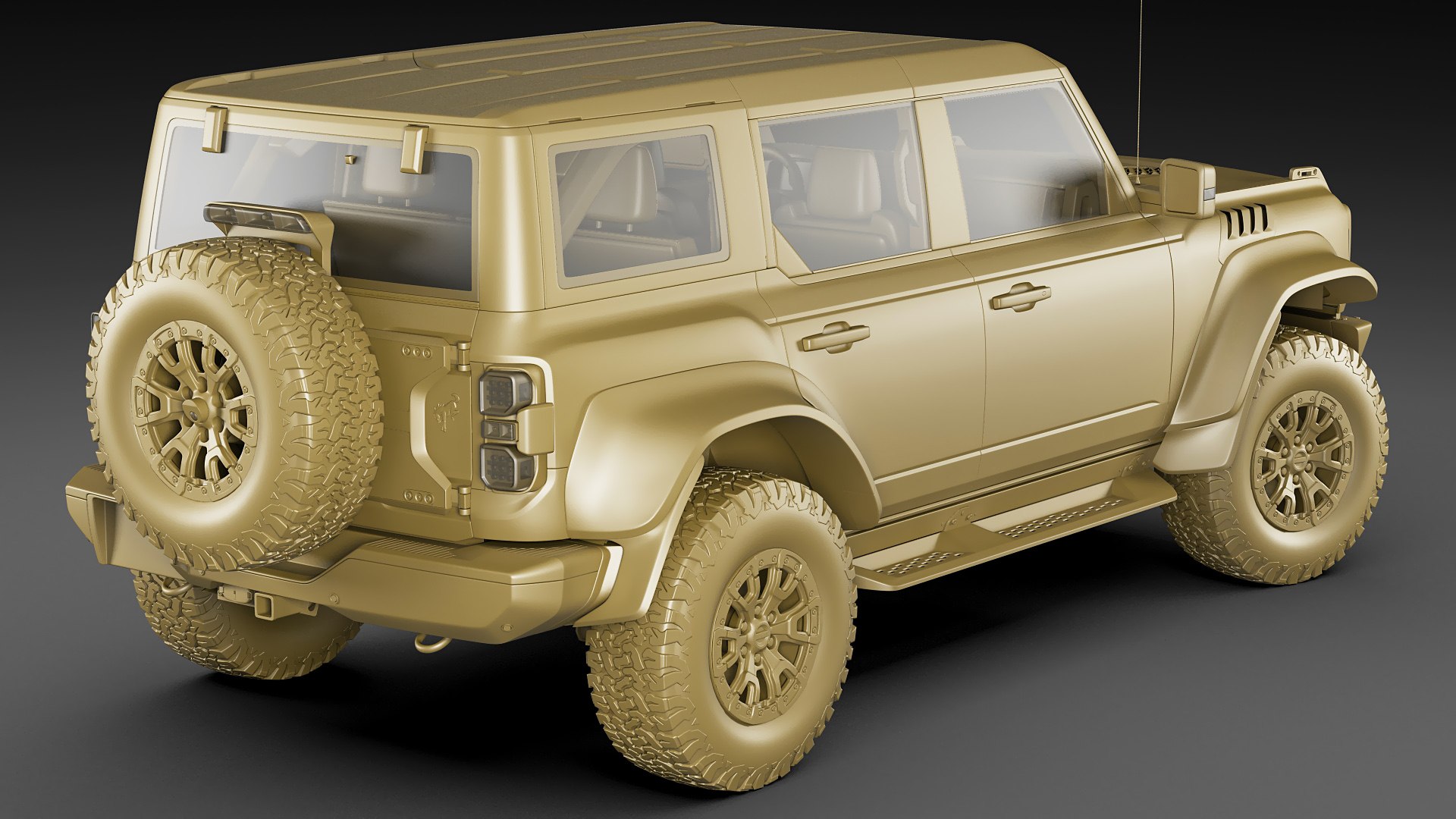 3D Ford Bronco Raptor 2022 model - TurboSquid 1905876