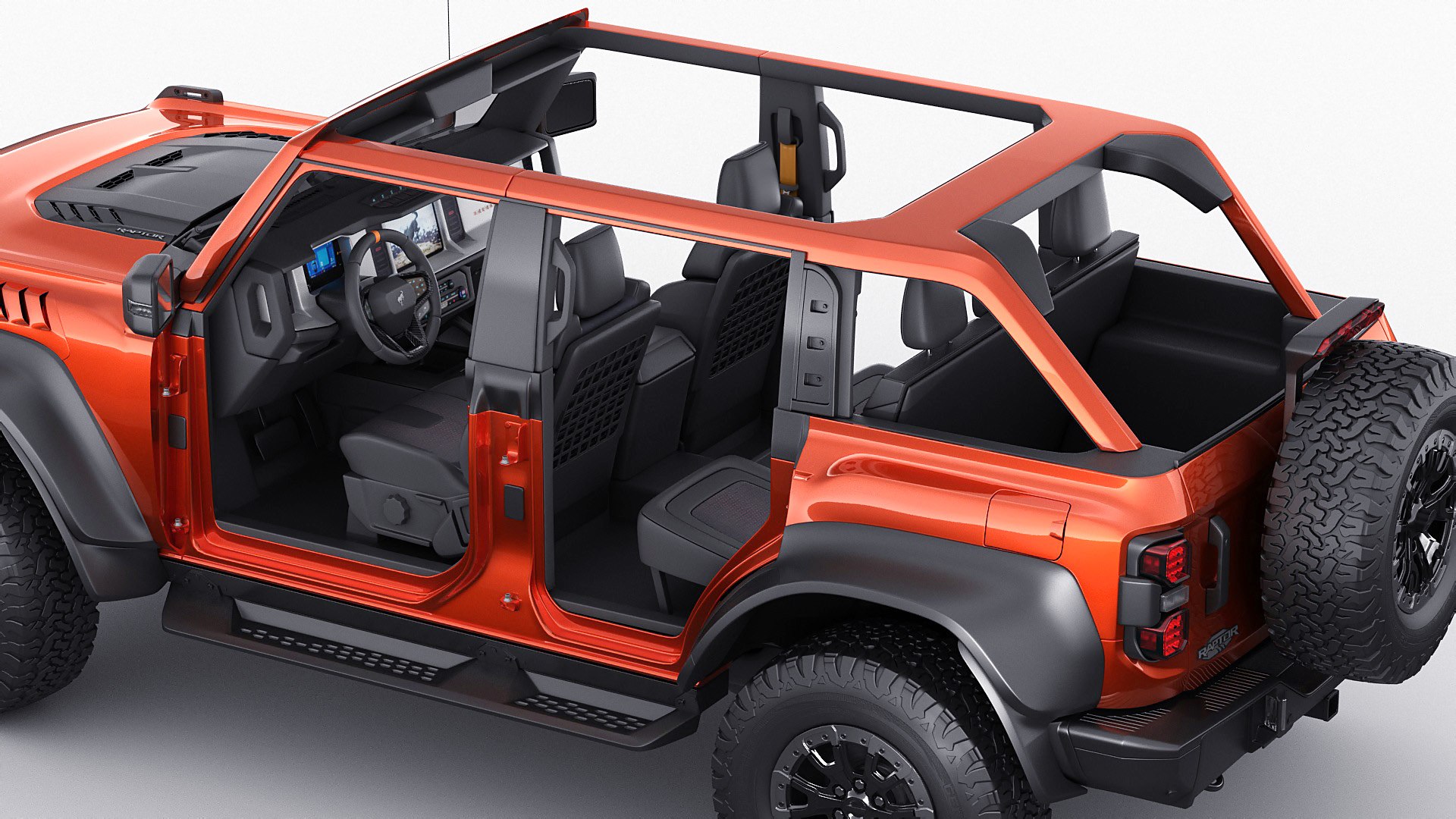 3D Ford Bronco Raptor 2022 Model - TurboSquid 1905876