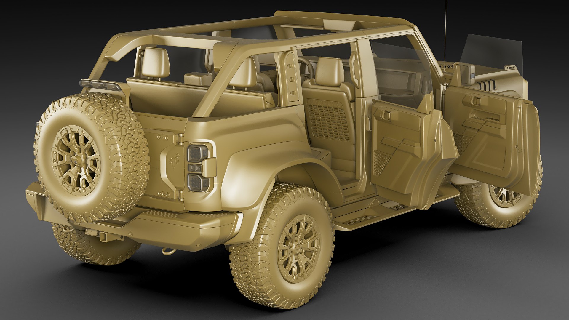 3D Ford Bronco Raptor 2022 model - TurboSquid 1905876