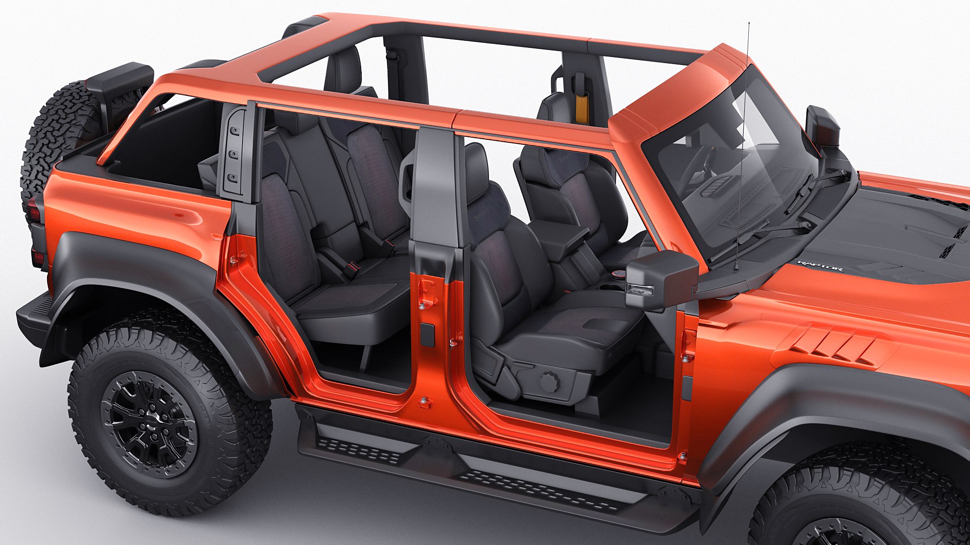 3D Ford Bronco Raptor 2022 Model - TurboSquid 1905876