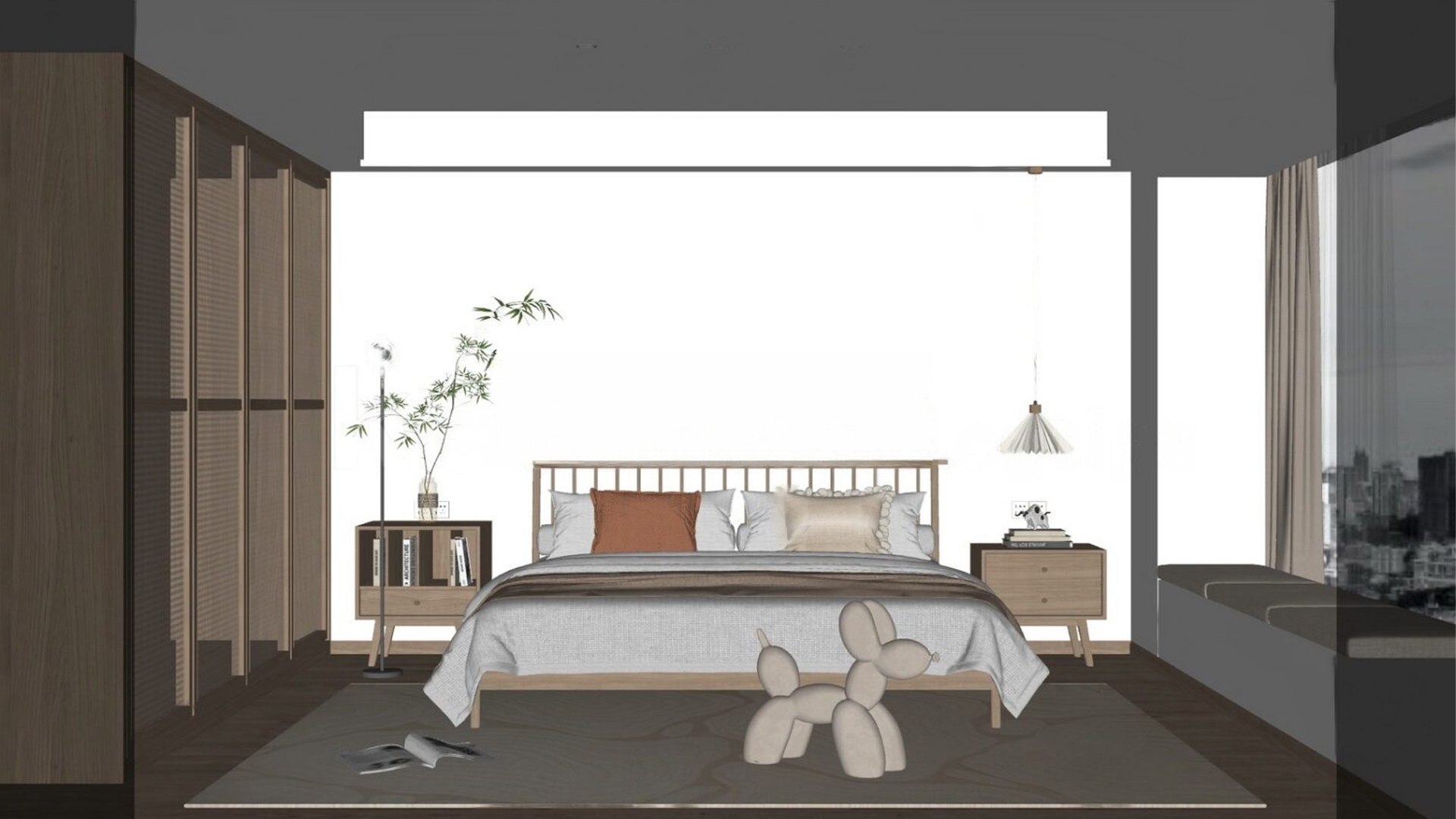 3D 10 Scenes Bedroom Only SKP Format TMB Collection 12 - TurboSquid 2096664