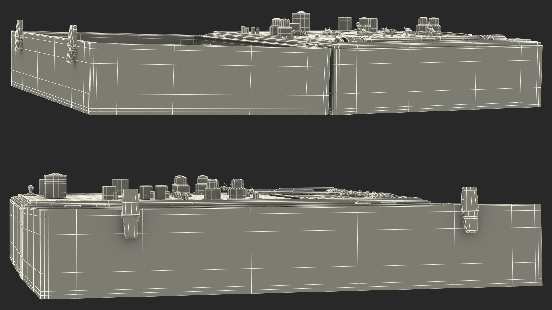 3D Vintage Polygraph Machine Rigged model - TurboSquid 1874835