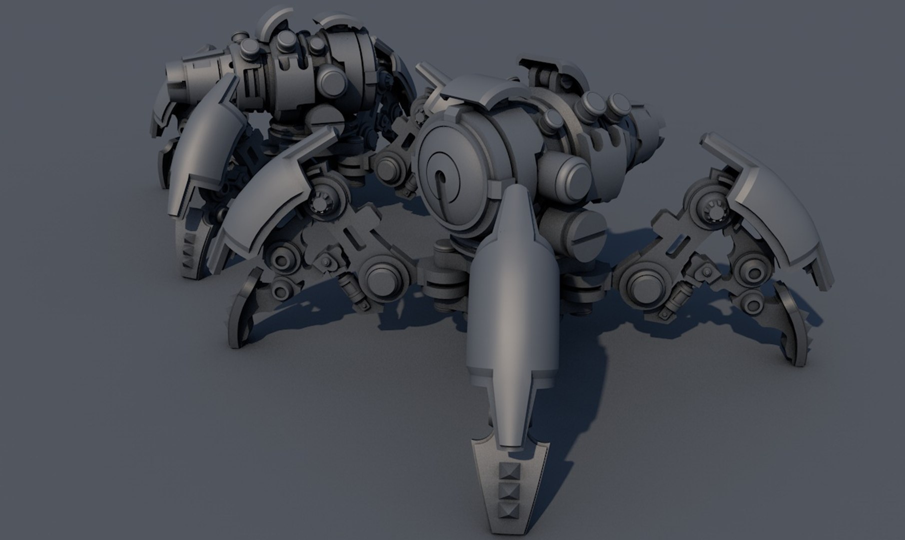 3D Spider Tank M-04 - TurboSquid 1203370