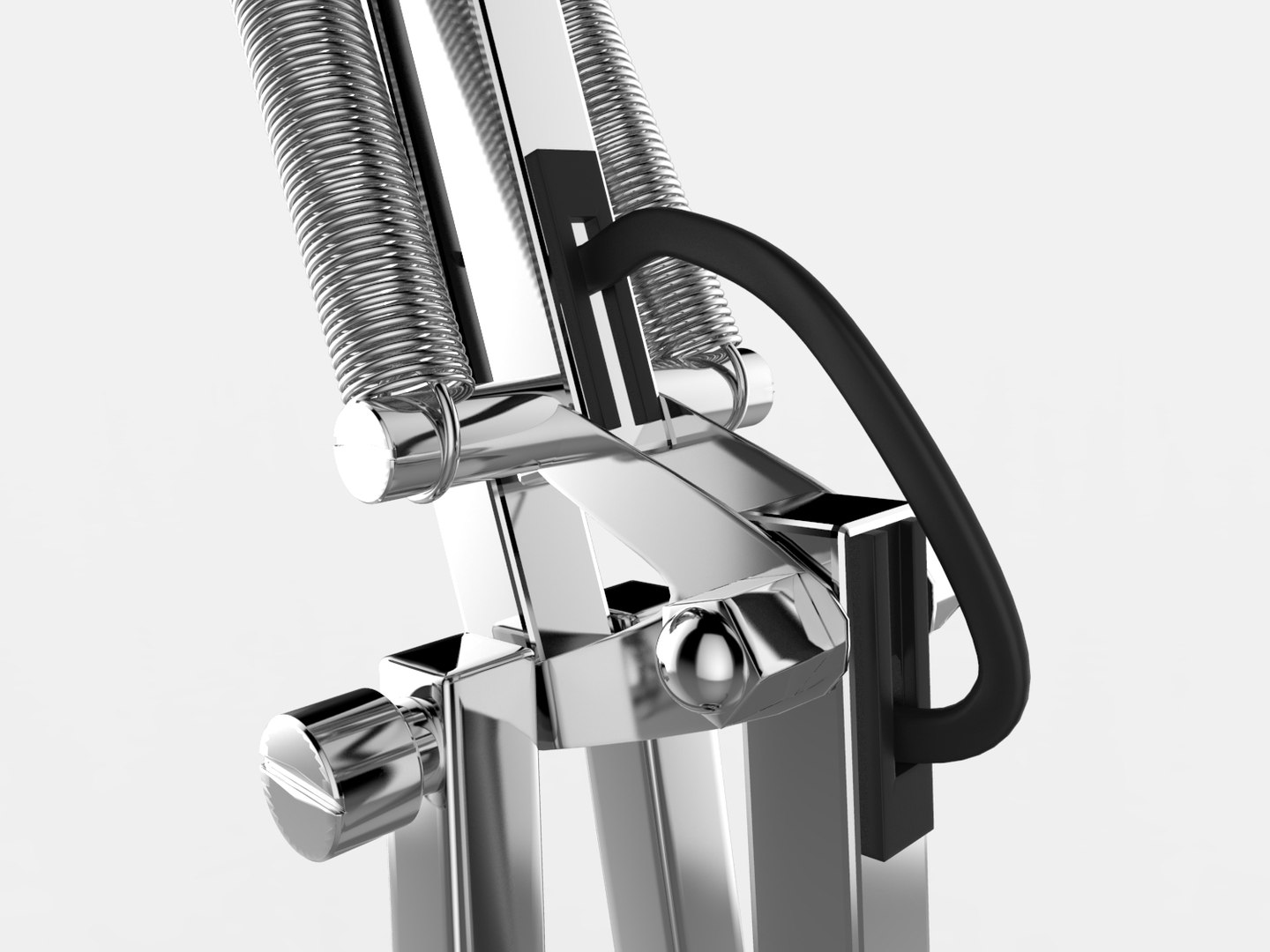 3d Model Keyshot Steel Desk Lamp