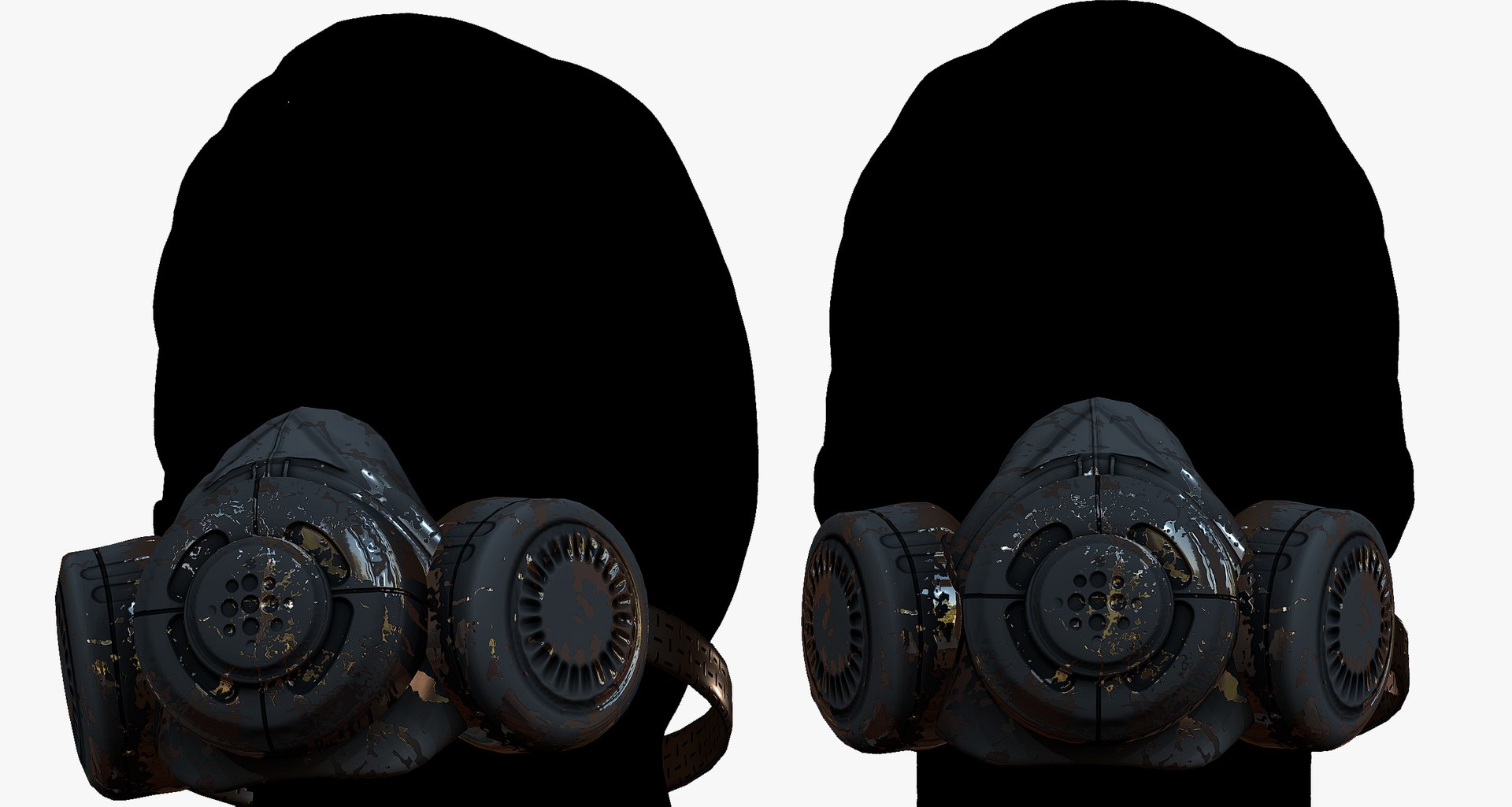 Gas mask 3D model - TurboSquid 1702597