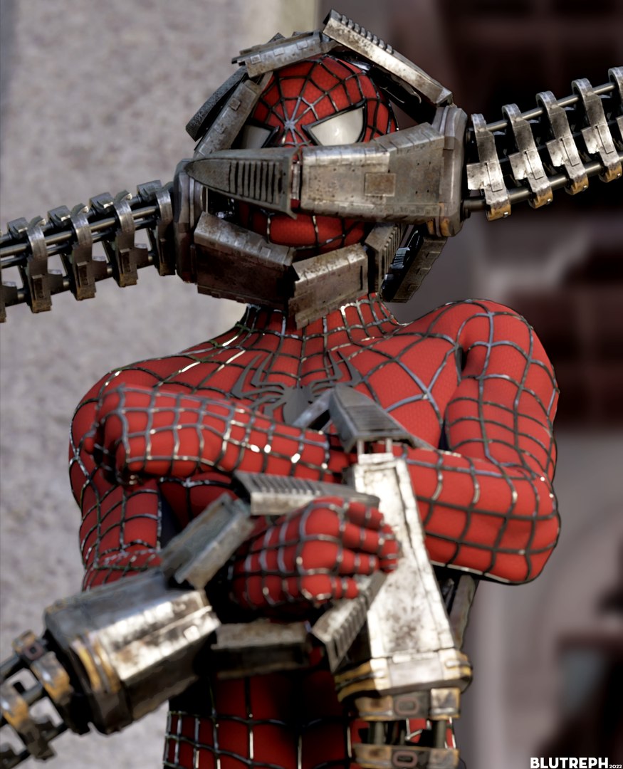 3D Model Doctor Octopus Arms Spider-Man 2 - TurboSquid 1870095