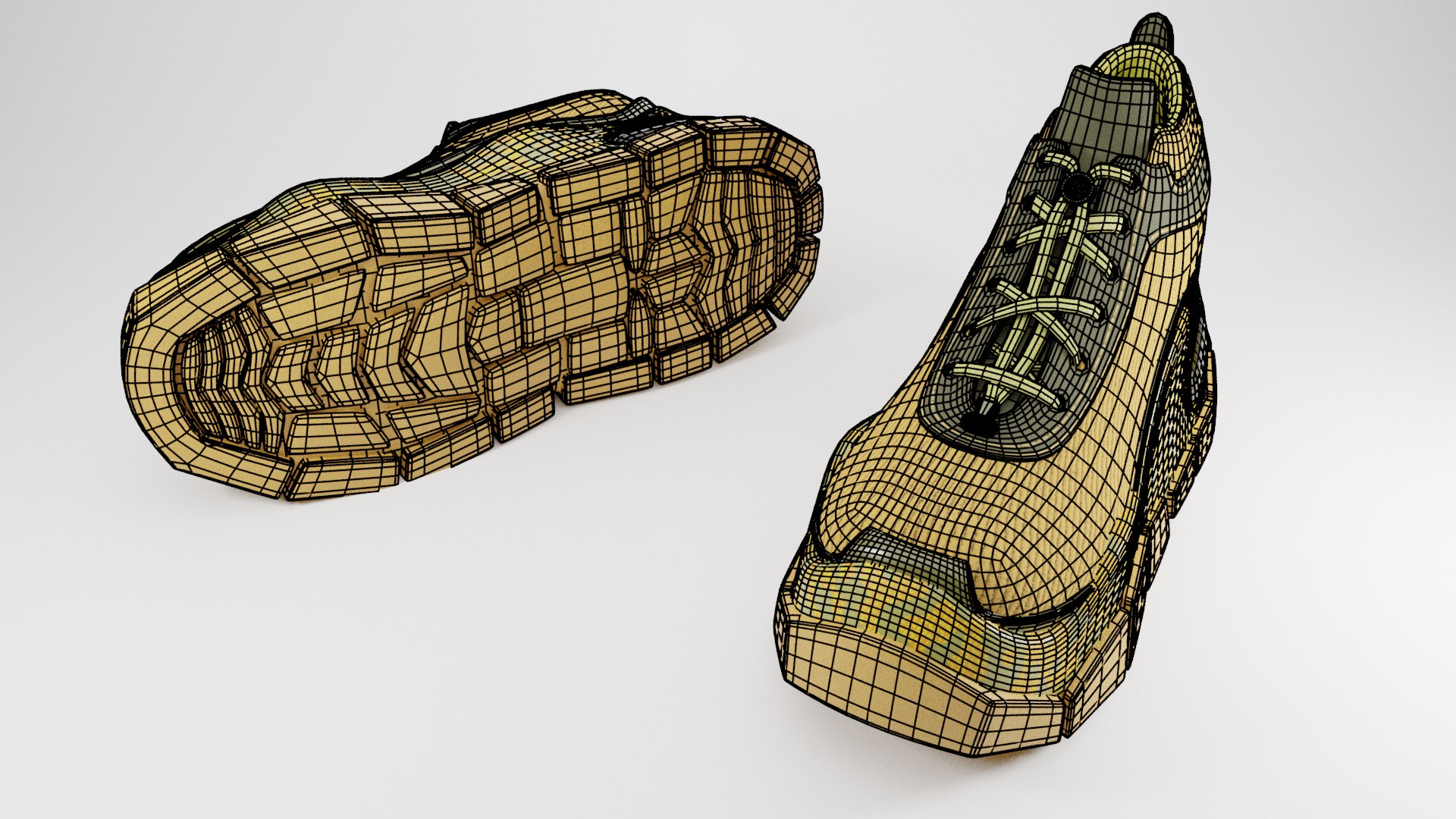 3D Sneaker Design - TurboSquid 1806974