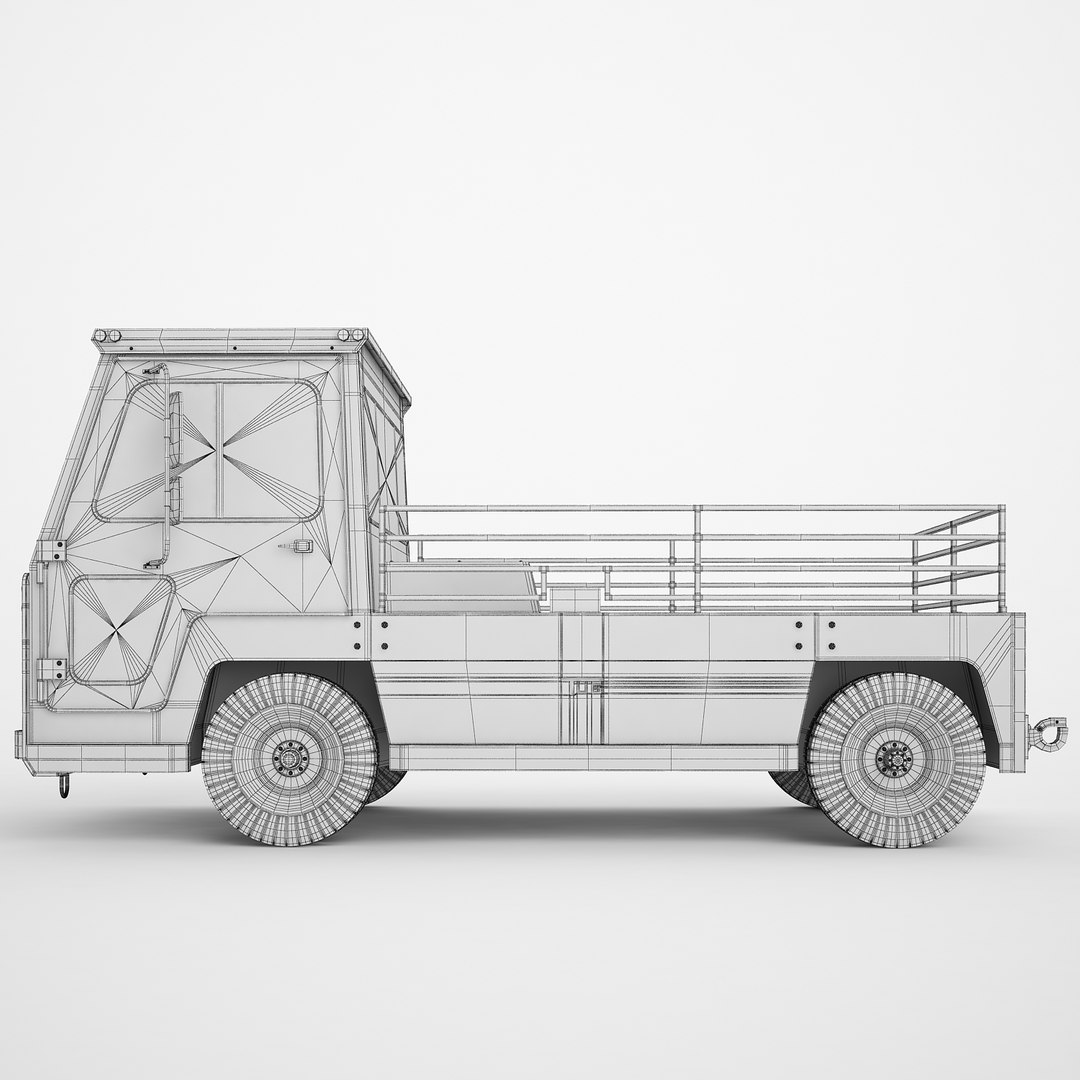 tug mh 3d model