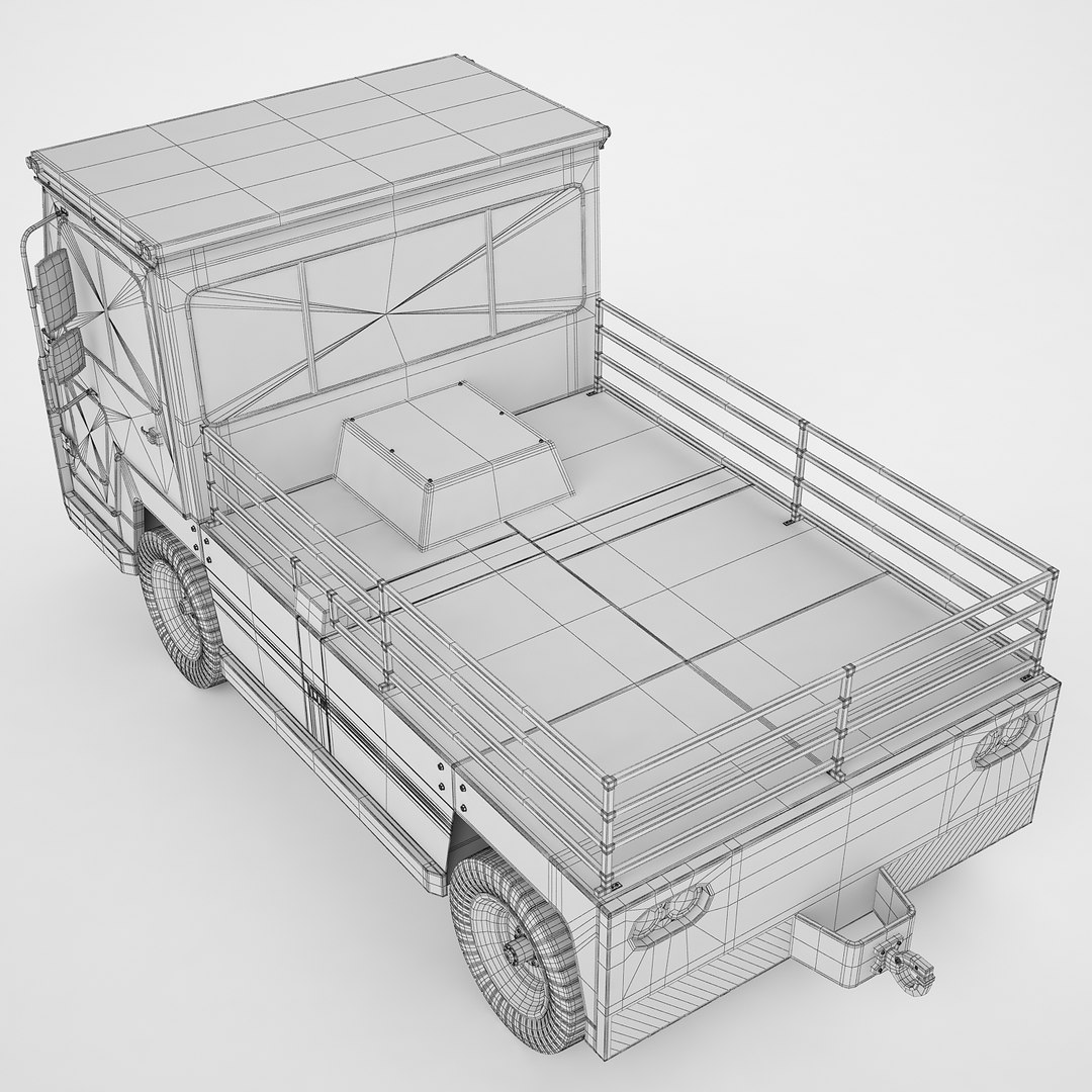 tug mh 3d model