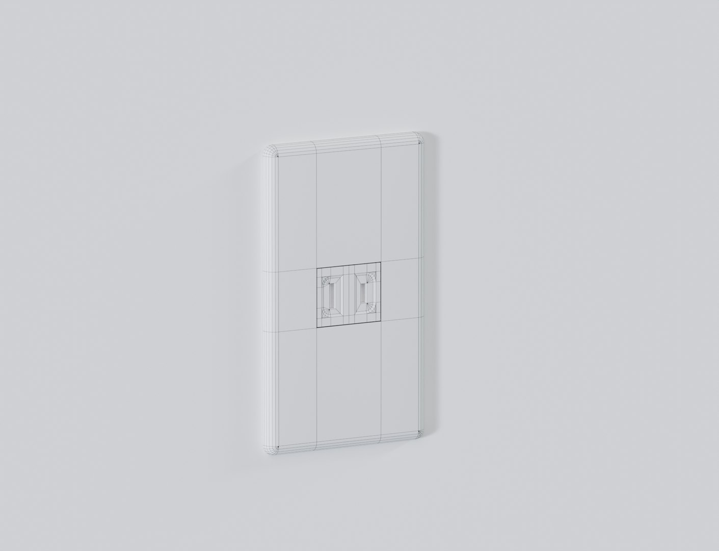 3D Low Poly Outlet Cover Model - TurboSquid 2064225