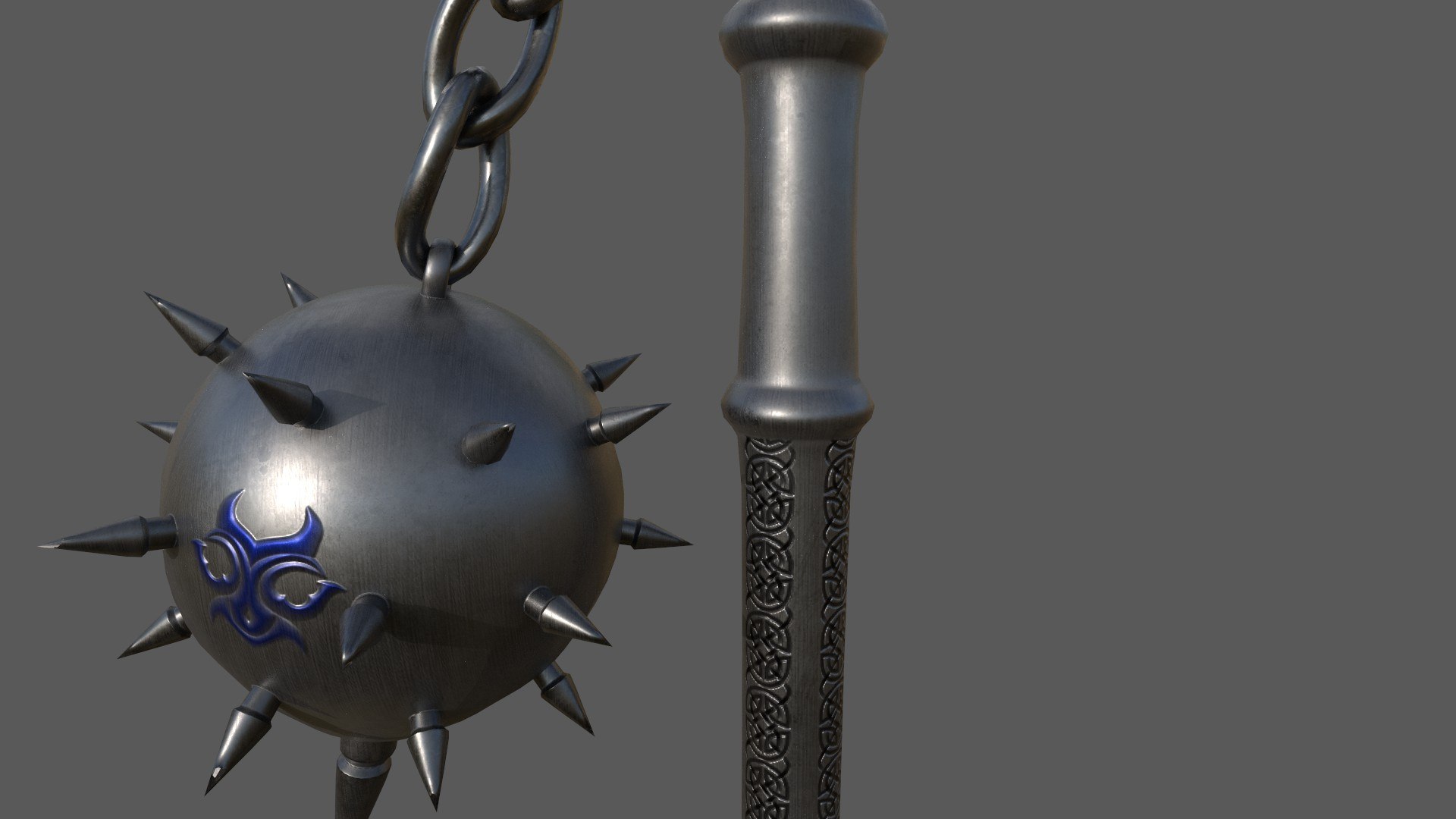 Eternal Valor Mace 3D Model - TurboSquid 2317884