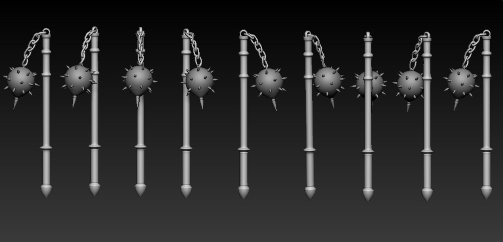 Eternal Valor Mace 3D Model - TurboSquid 2317884