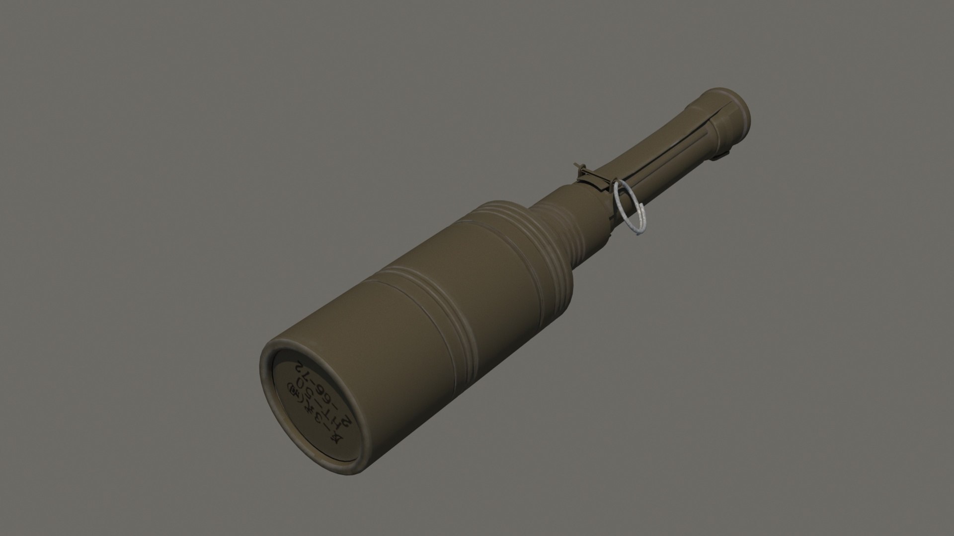 Rkg-3 Grenades 3d Model