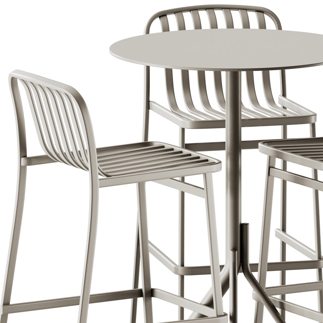 Babel D Kano Bar Stool And Et Al Main High Table 3D - TurboSquid 2301942